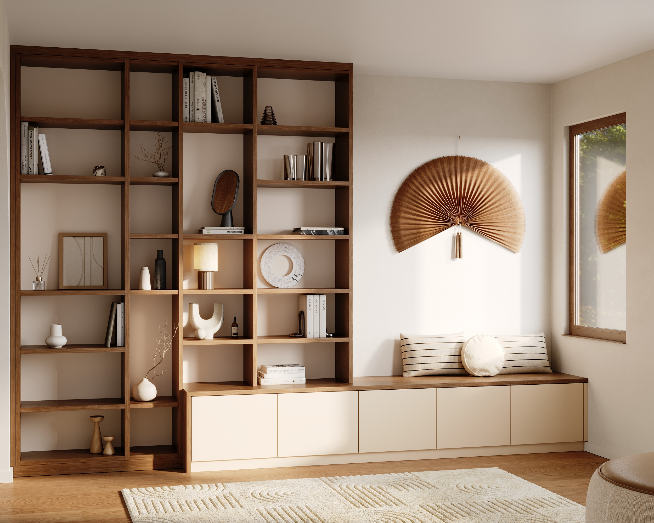 Japandi maatkasten | Minimalisme en warmte